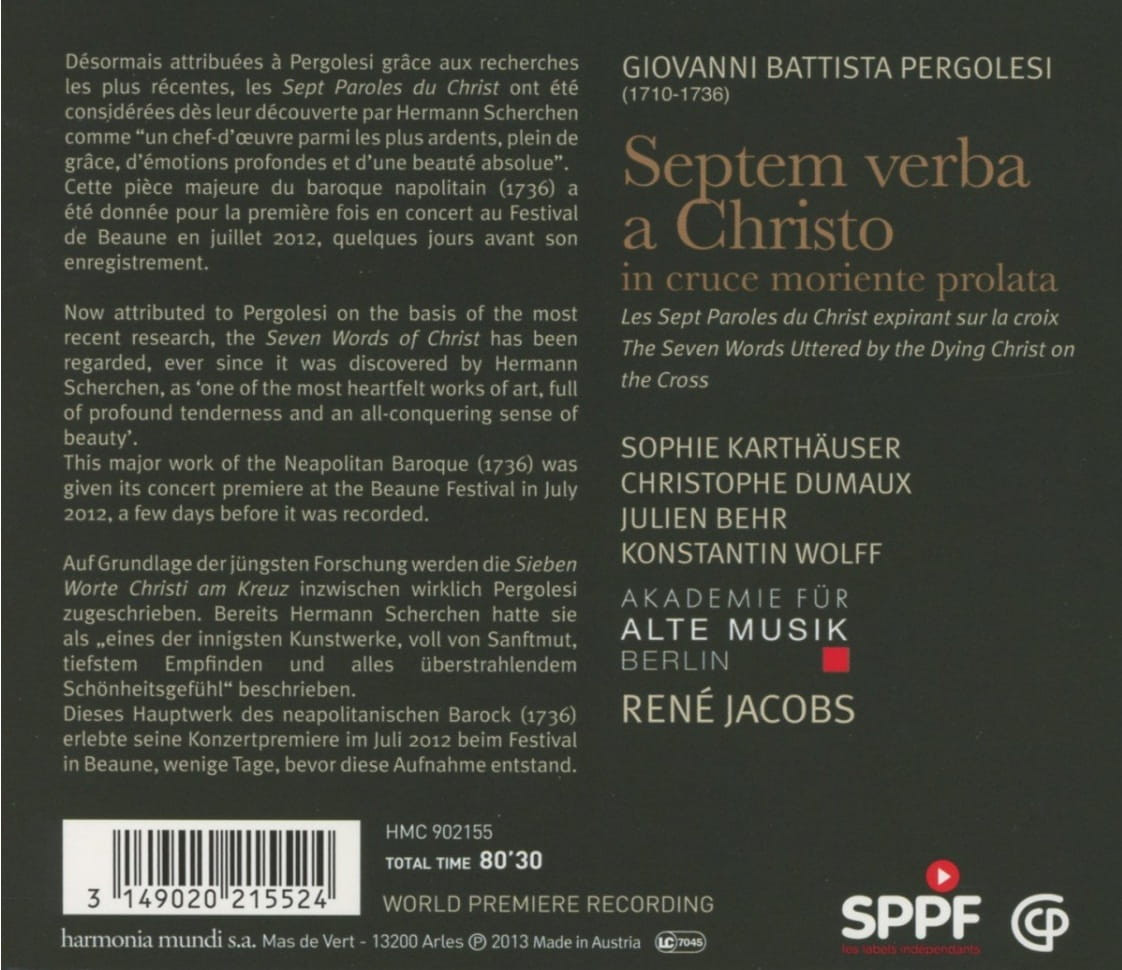 Giovanni Battista Pergolesi - Akamus